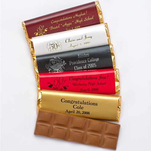 Custom Chocolate Bars - All occasions – Hilliards Chocolates